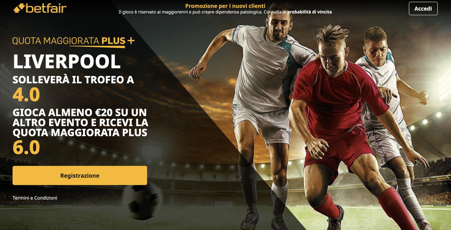 Quote Maggiorate Champions League 2022