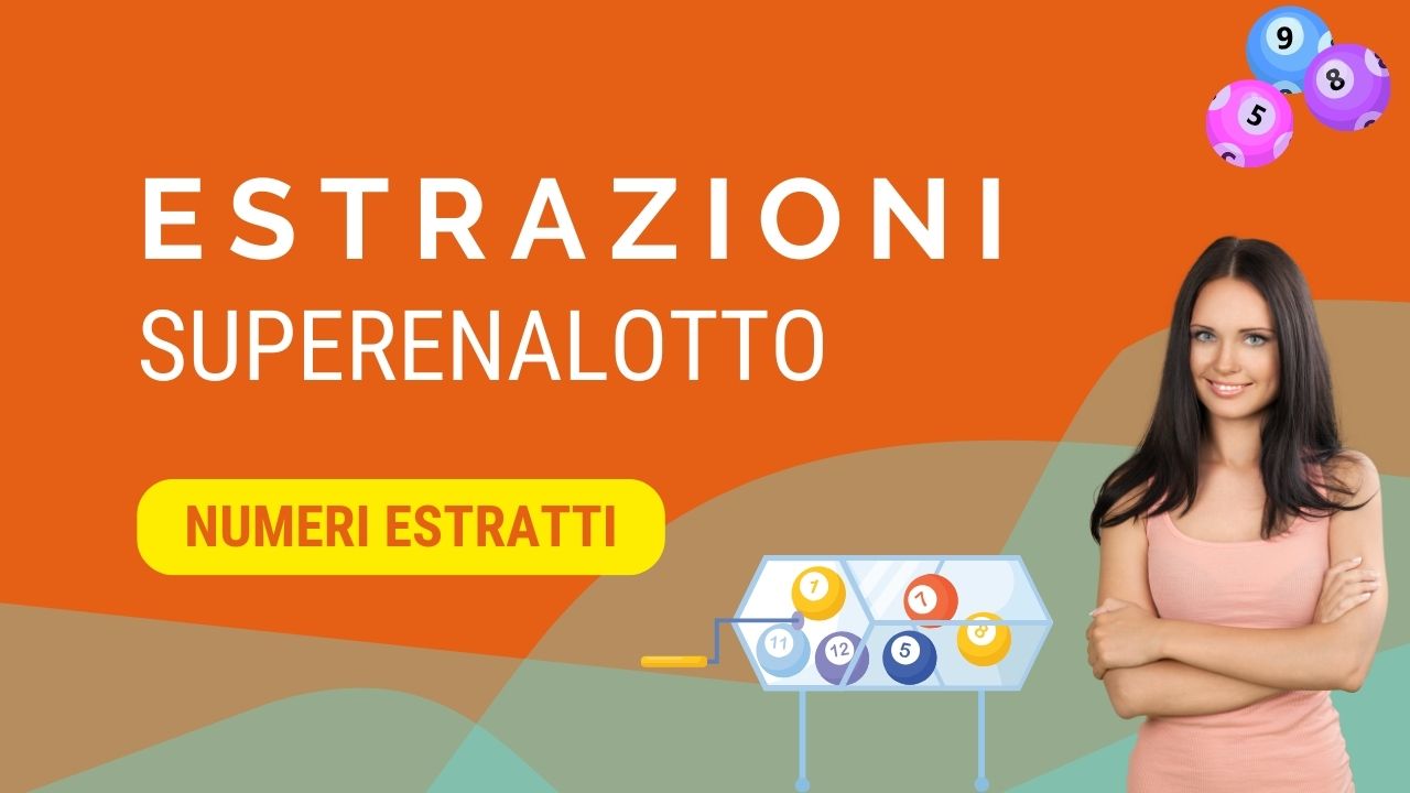 Estrazione SuperEnalotto 14/11/2025: i numeri vincenti